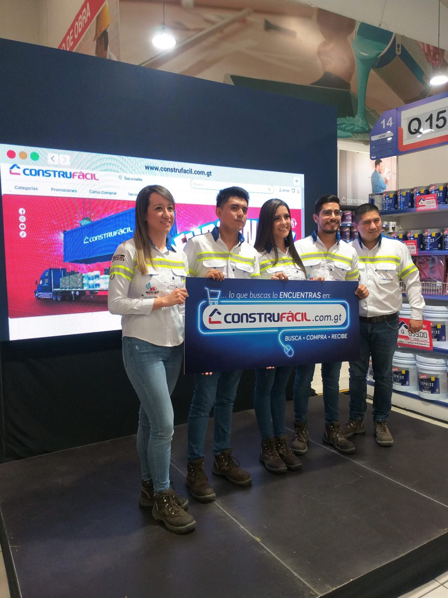 Construfácil renueva su página web para compras en línea | Marcas y Negocios Gt