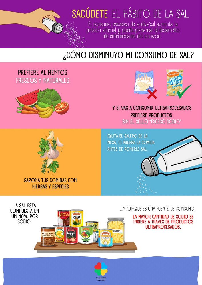 Menos sal, más vida