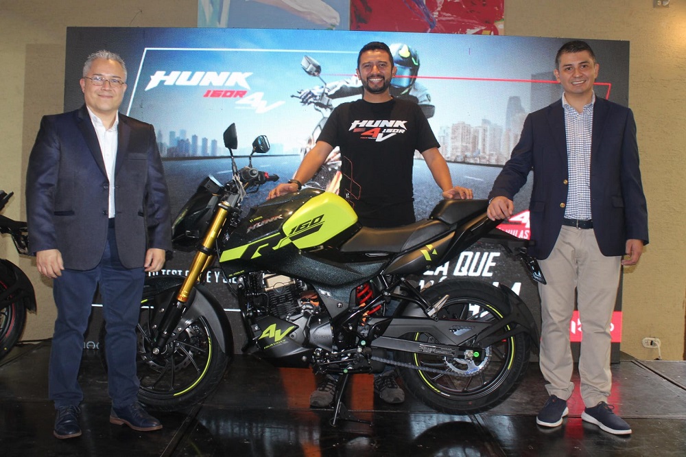 Hero Moto lanza la nueva Hunk 160R 4V | Marcas y Negocios Gt